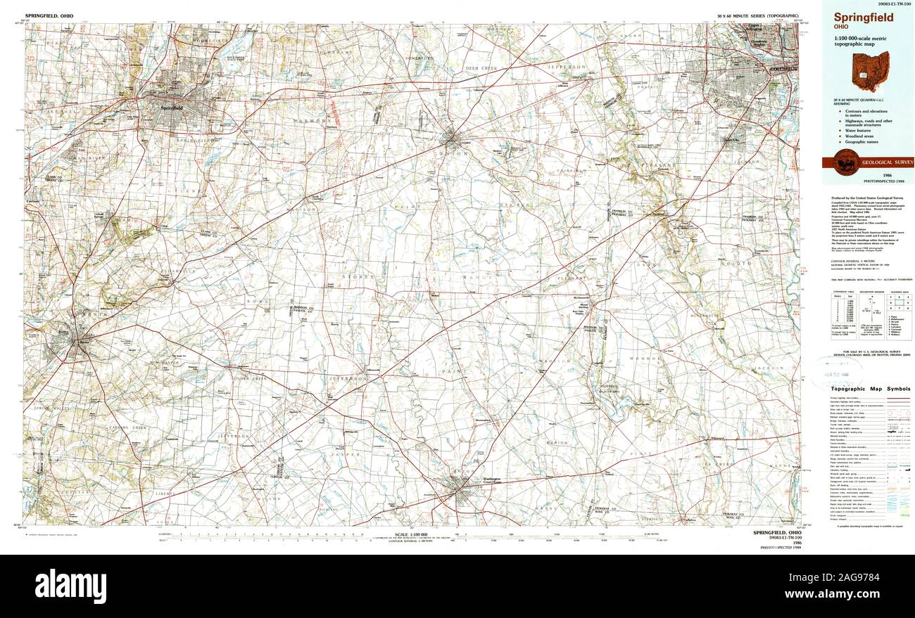 Historical springfield ohio Cut Out Stock Images & Pictures - Alamy