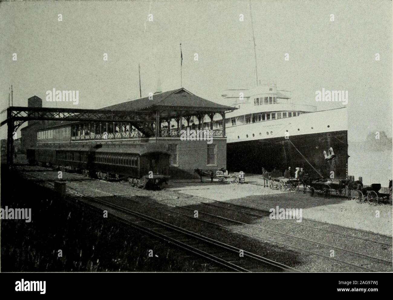 . Lake Superior to the Sea. We Are Tying Up at the Grand Trunk Docks ...