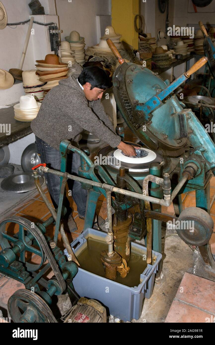 Hats machine hi-res stock photography and images - Alamy