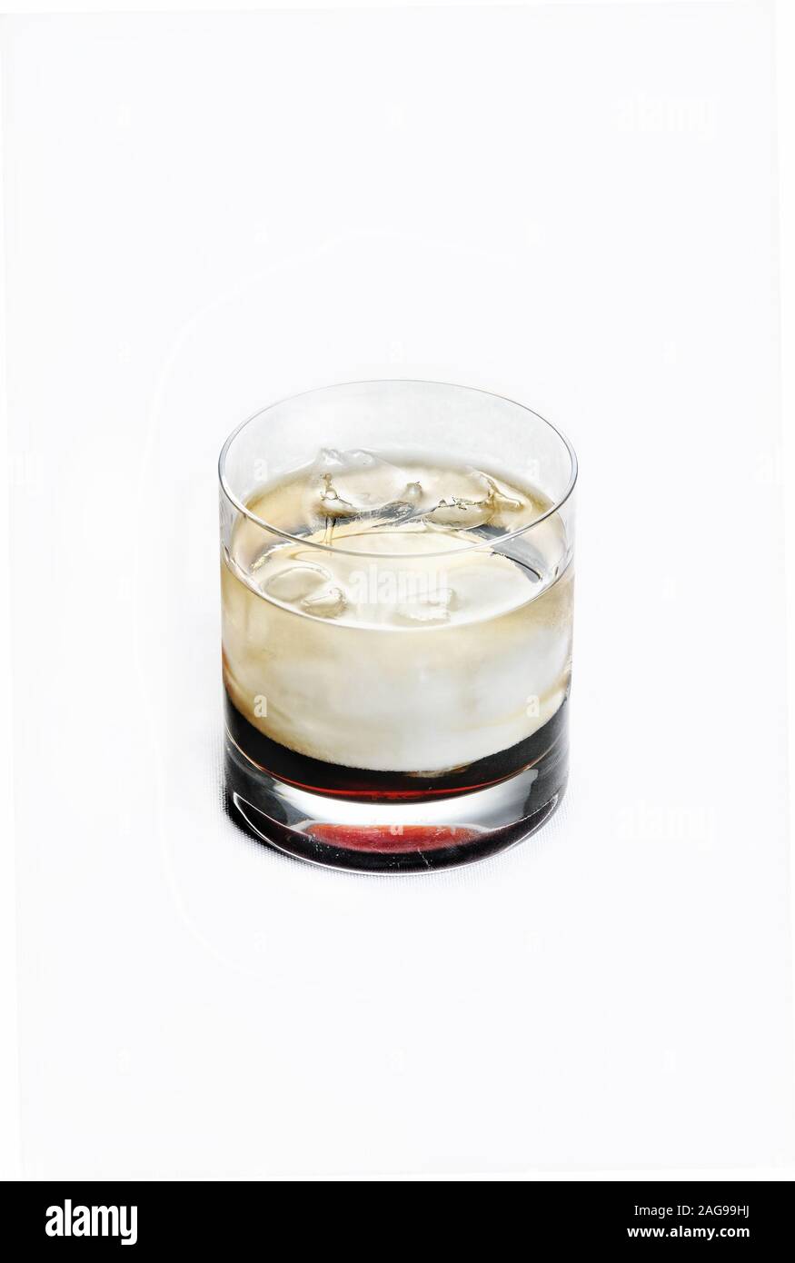 Vertical isolated shot of an alcoholic beverage - perfect for menu ...