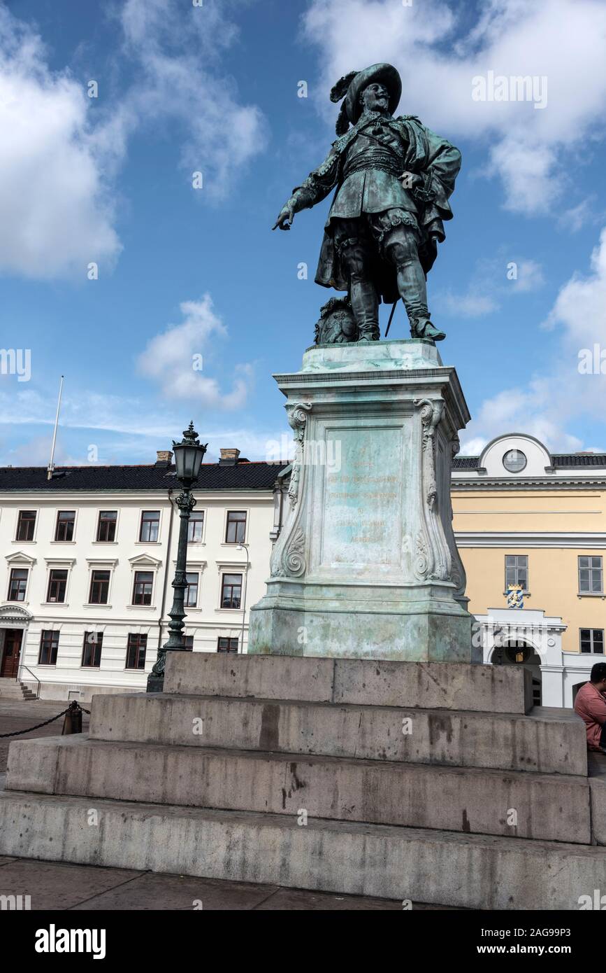 Gothenburg king gustav adolf statue hi-res stock photography and images ...