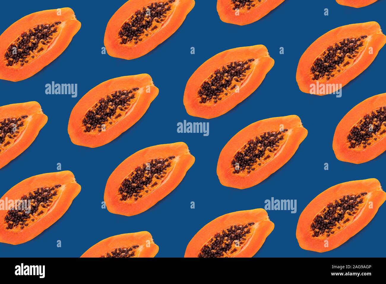 Papaya color colour hi-res stock photography and images - Alamy