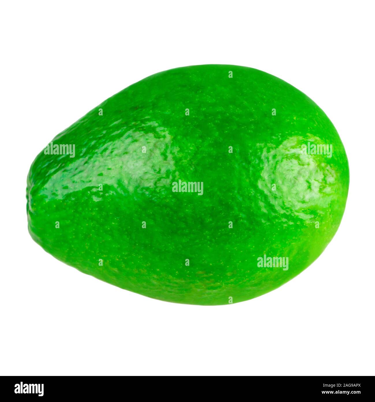 avocado fruit green large avocado in close up isolated on white Stock ...