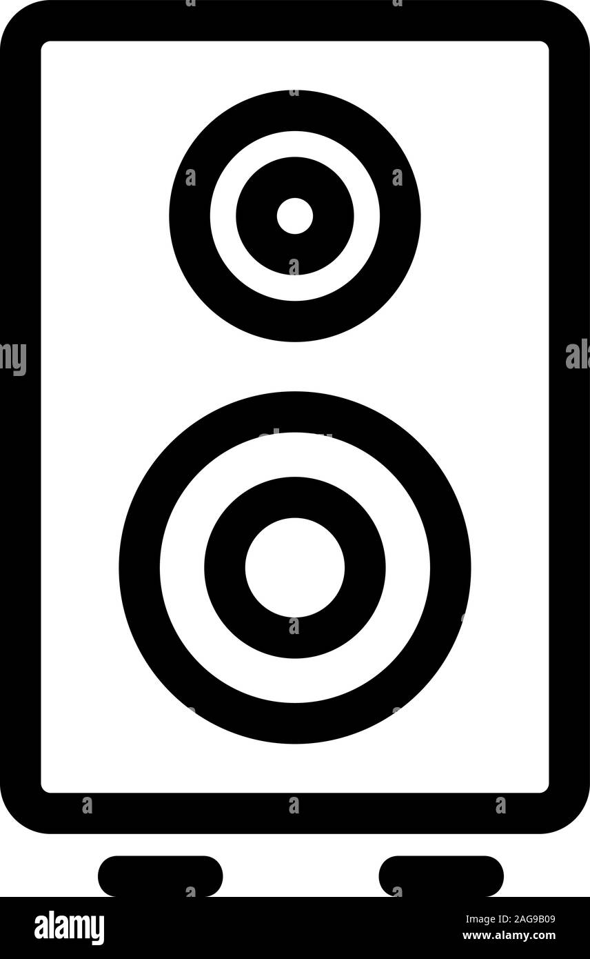 music columns icon vector. Isolated contour symbol illustration Stock ...