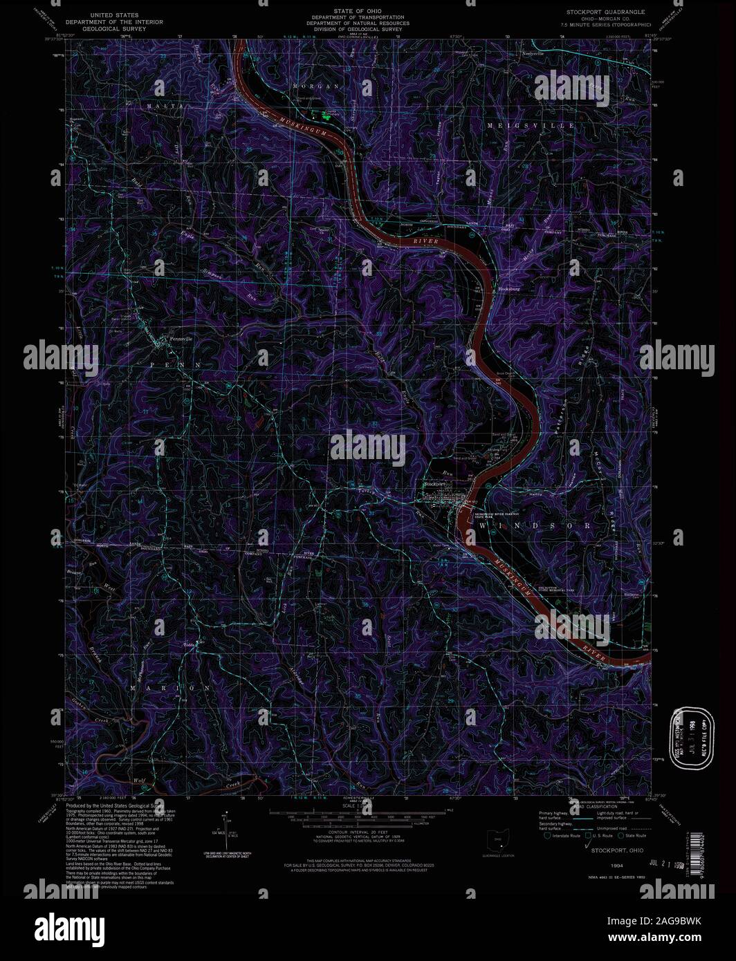 Stockport map hi-res stock photography and images - Alamy