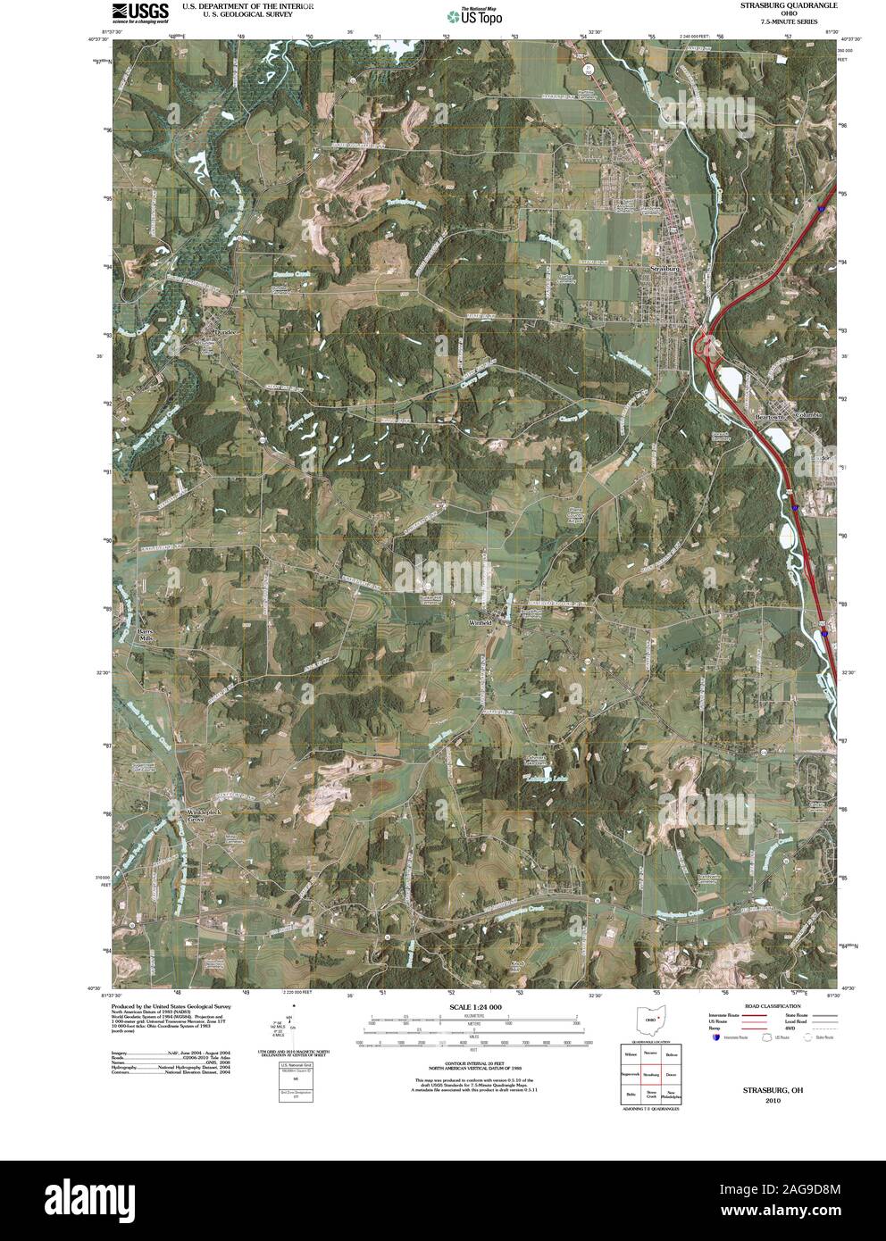 Map of strasburg hi-res stock photography and images - Alamy