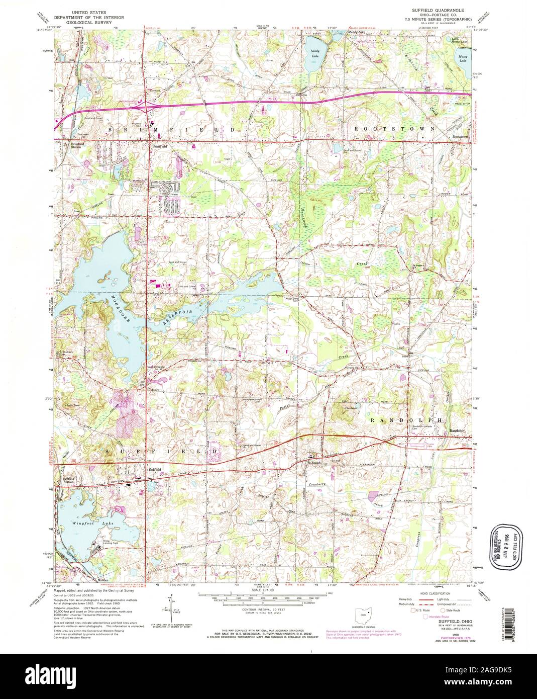 Map of suffield Cut Out Stock Images & Pictures - Alamy