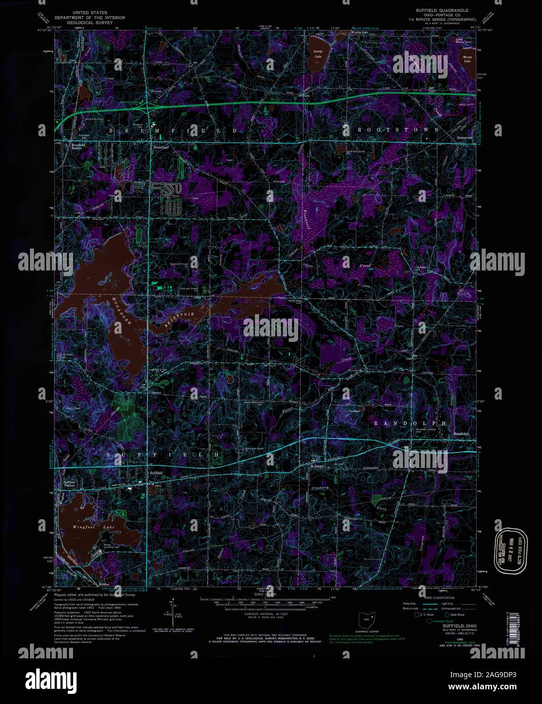 Suffield map hi-res stock photography and images - Alamy