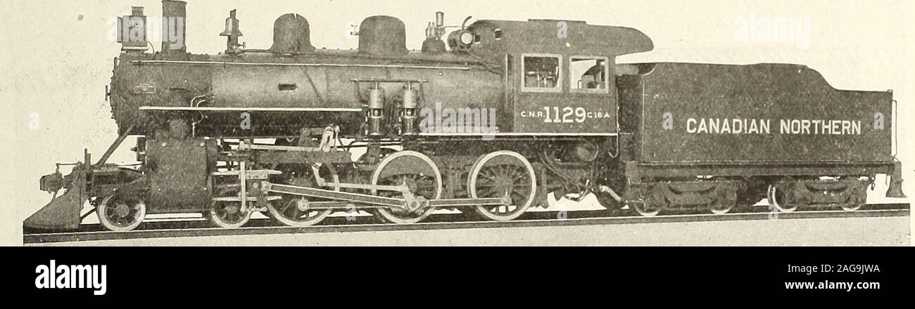 Canadian northern railway locomotive hi-res stock photography and ...