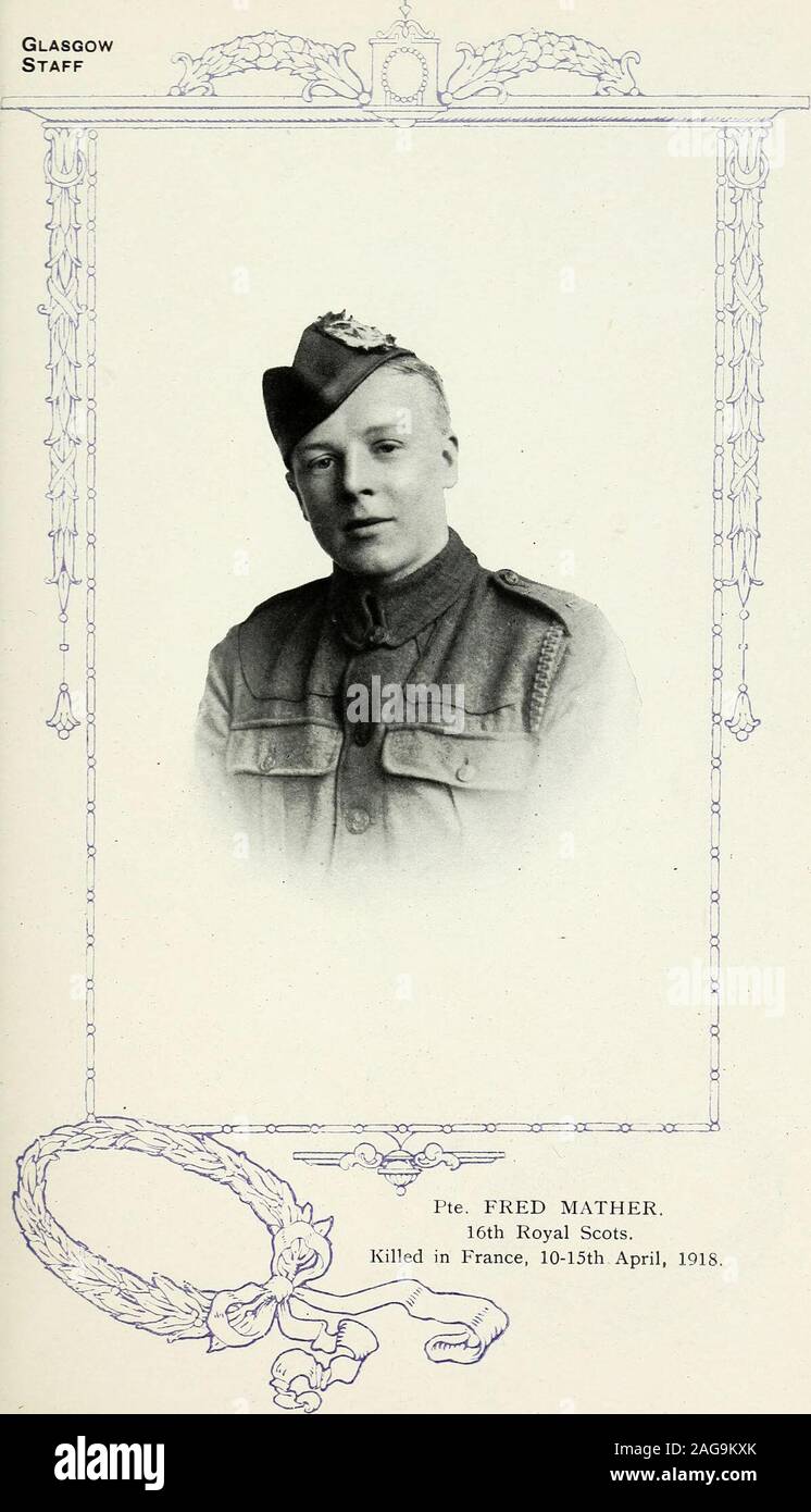 The cameronians scottish rifles hi-res stock photography and images - Alamy