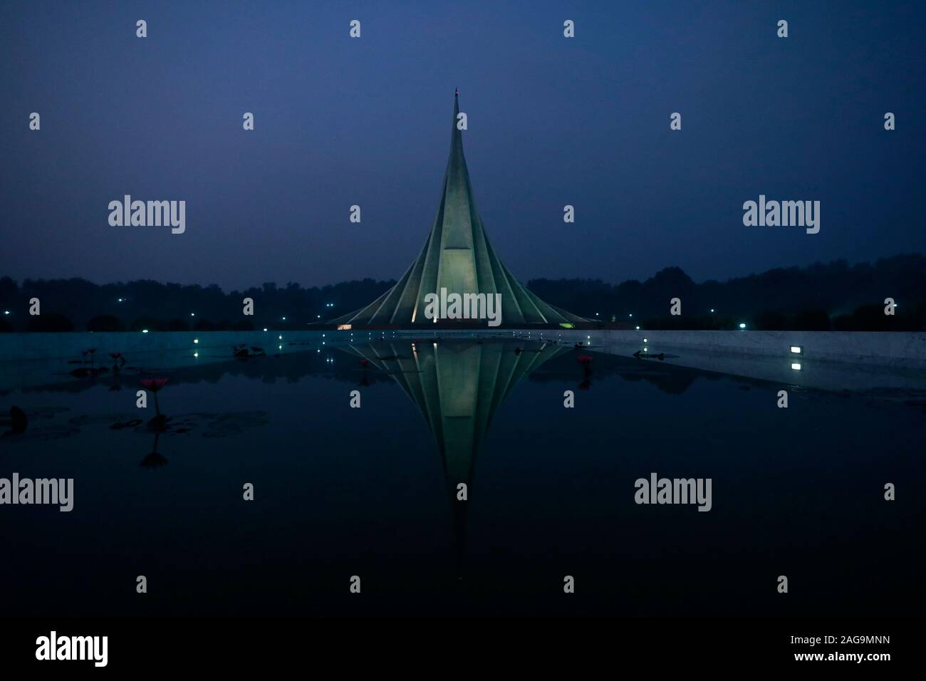 Dhaka, Bangladesh - December 16, 2019: National Martyrs' Memorial is ...