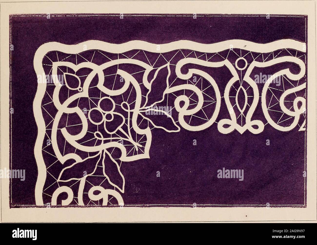 Handkerchief border hi-res stock photography and images - Alamy