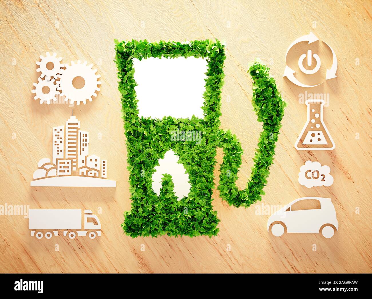 Biofuel car concept hi-res stock photography and images - Alamy