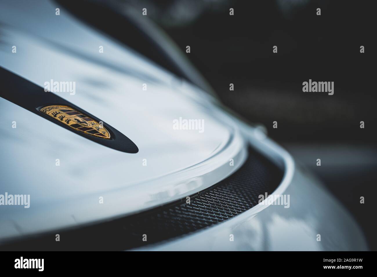 close up Porsche gt3 Stock Photo - Alamy