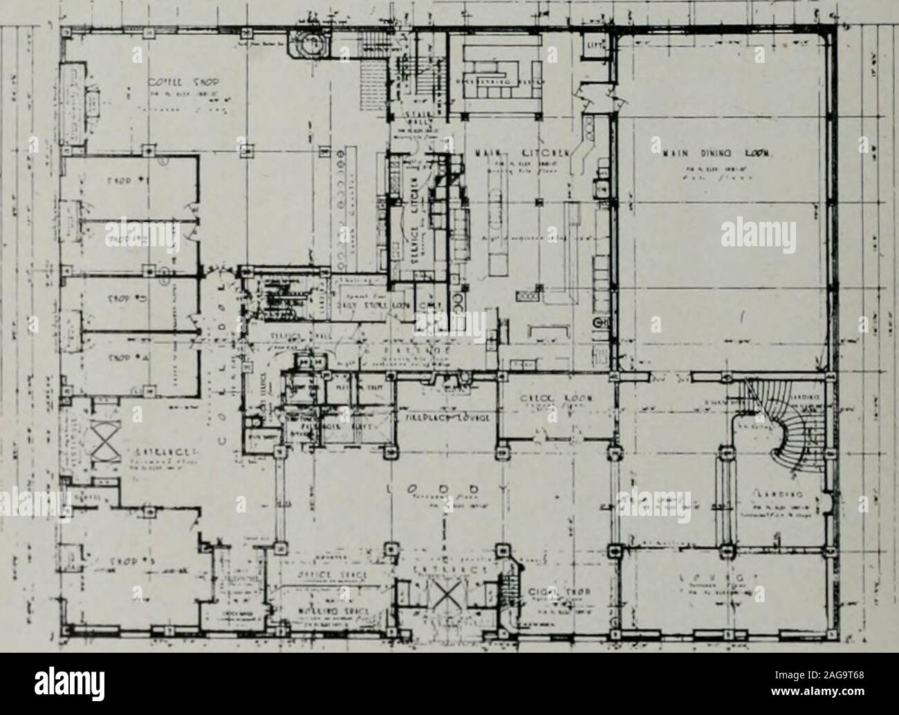 . Architect and engineer. > l| l; *• PLANS. CEORGIA HOTEL. VANCOUVER. B ...