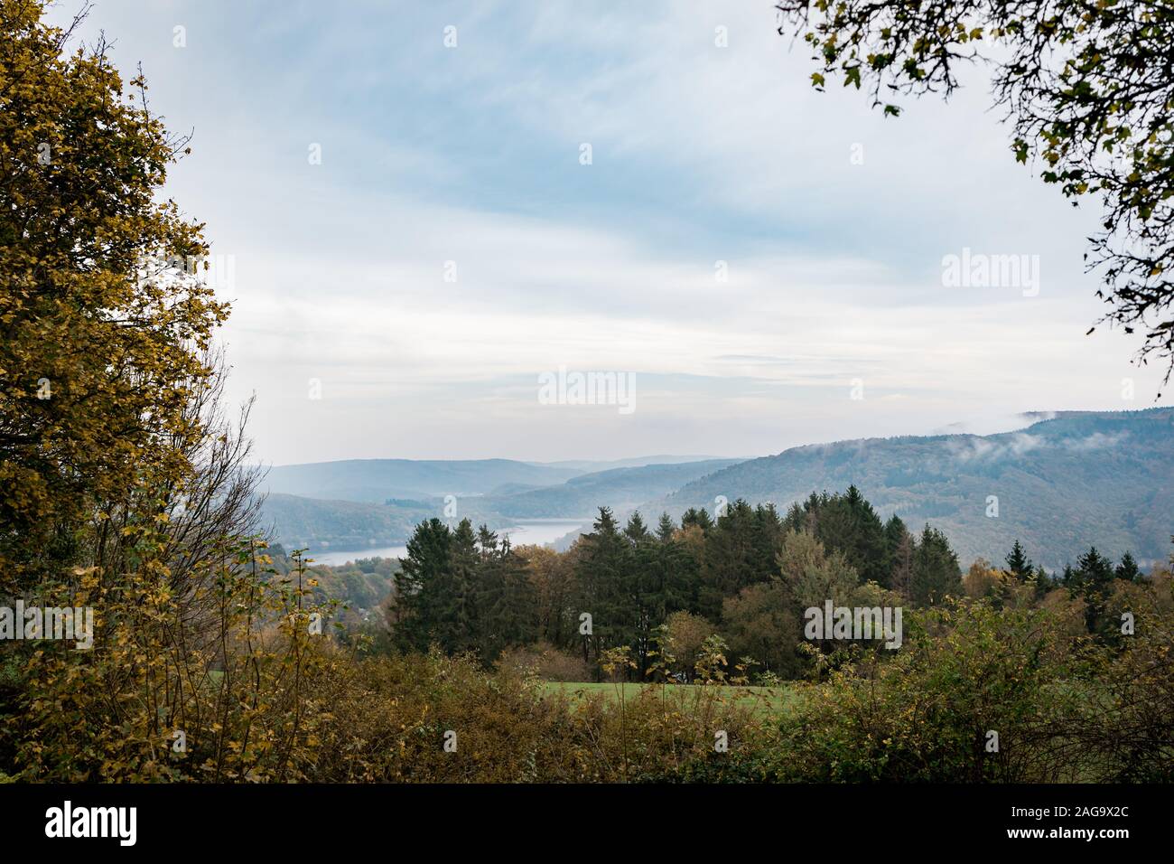 landscape eifel nation al park Germany Stock Photo - Alamy