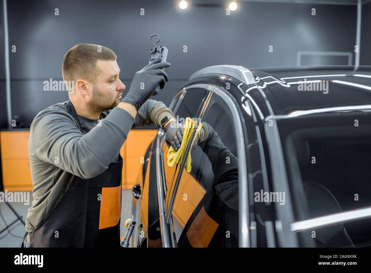 Car body cleaning hi-res stock photography and images - Alamy
