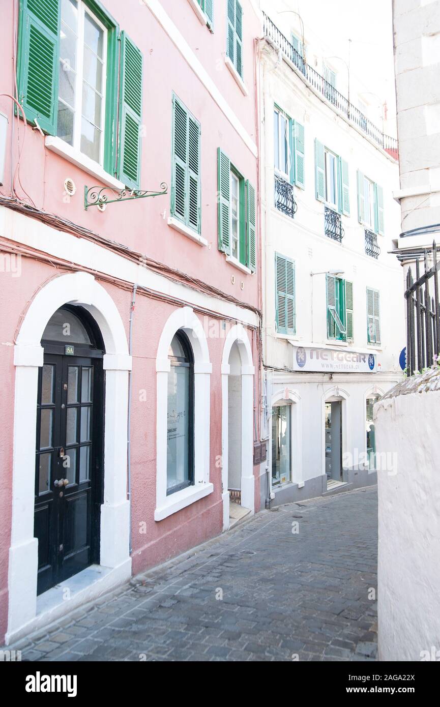 Old town gibraltar hi-res stock photography and images - Alamy