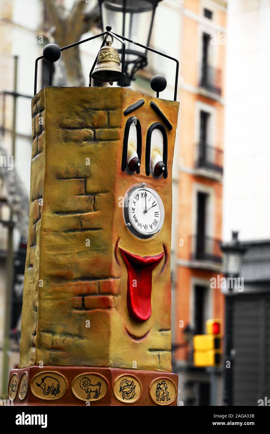 Clock face painting hi-res stock photography and images - Alamy
