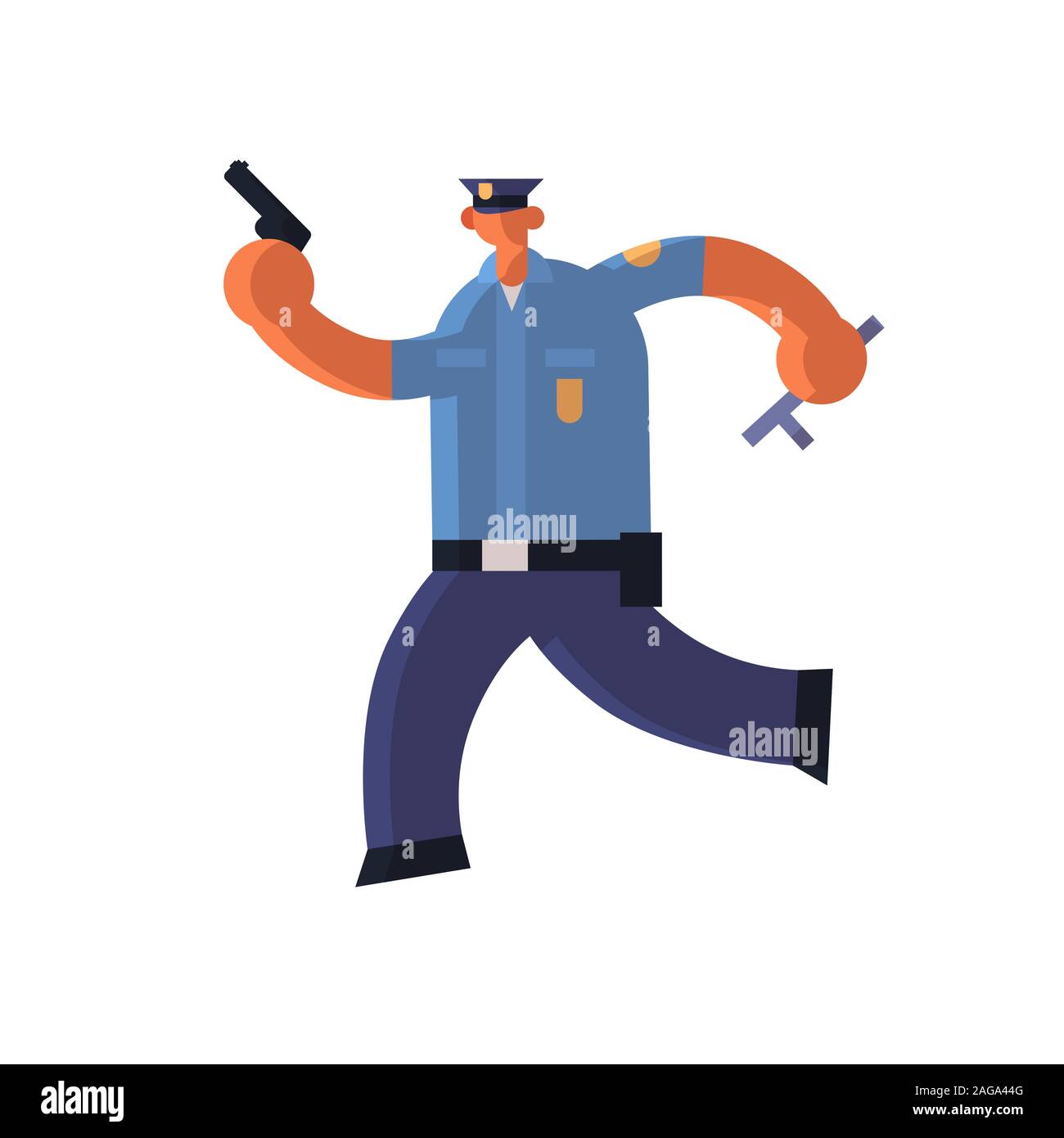 Arrest crime guard holding law risk security weapon hi-res stock ...