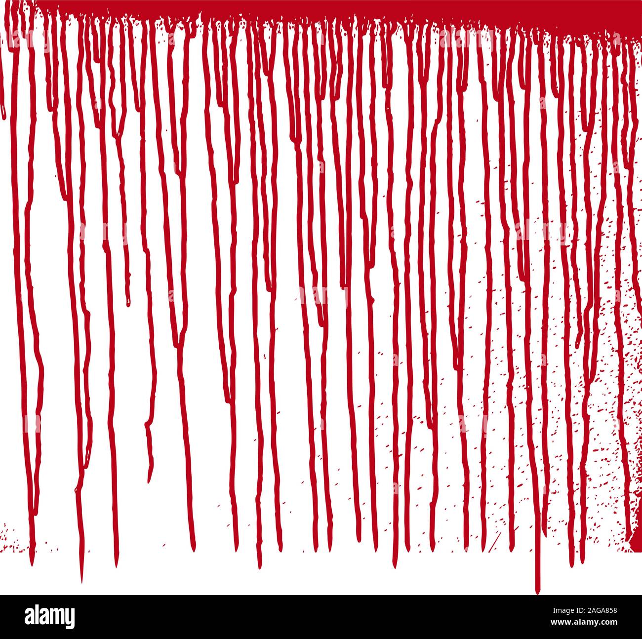 A spot of blood. Stains blood splatter. Vector illustration on isolated ...