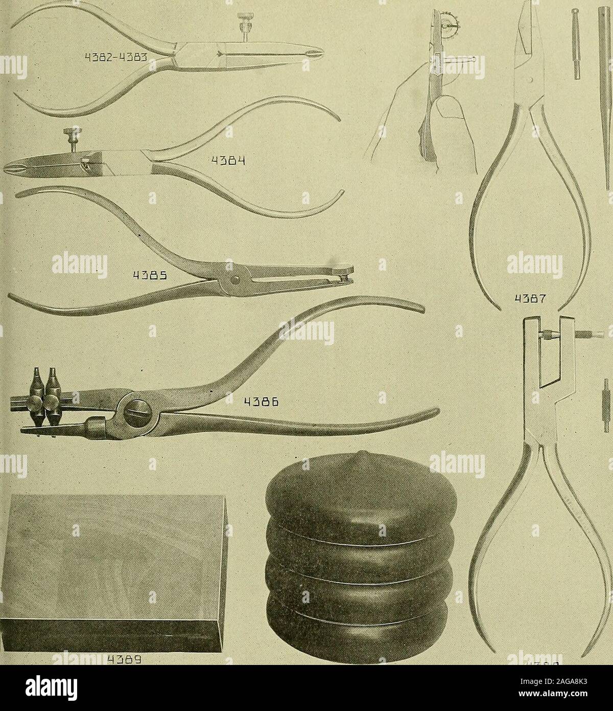 . 20th century catalogue of supplies for watchmakers, jewelers and ...