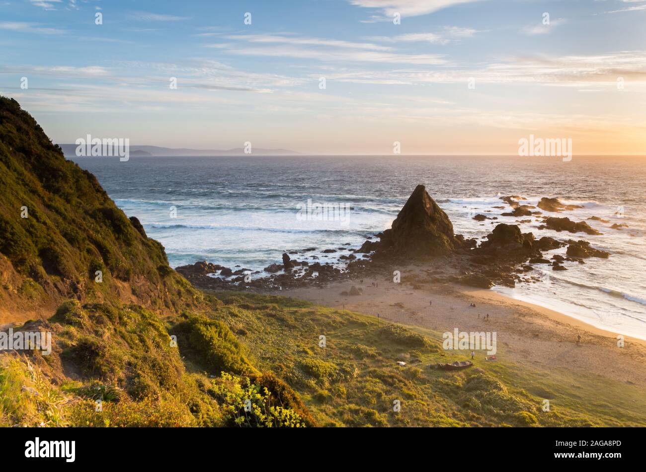 Pacific ocean water chilean coastal range hi-res stock photography and ...