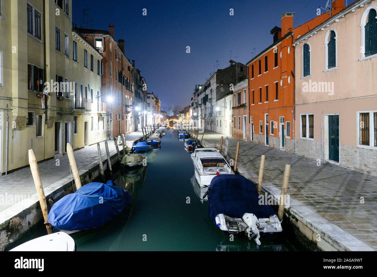 Venice nightscape hi-res stock photography and images - Alamy