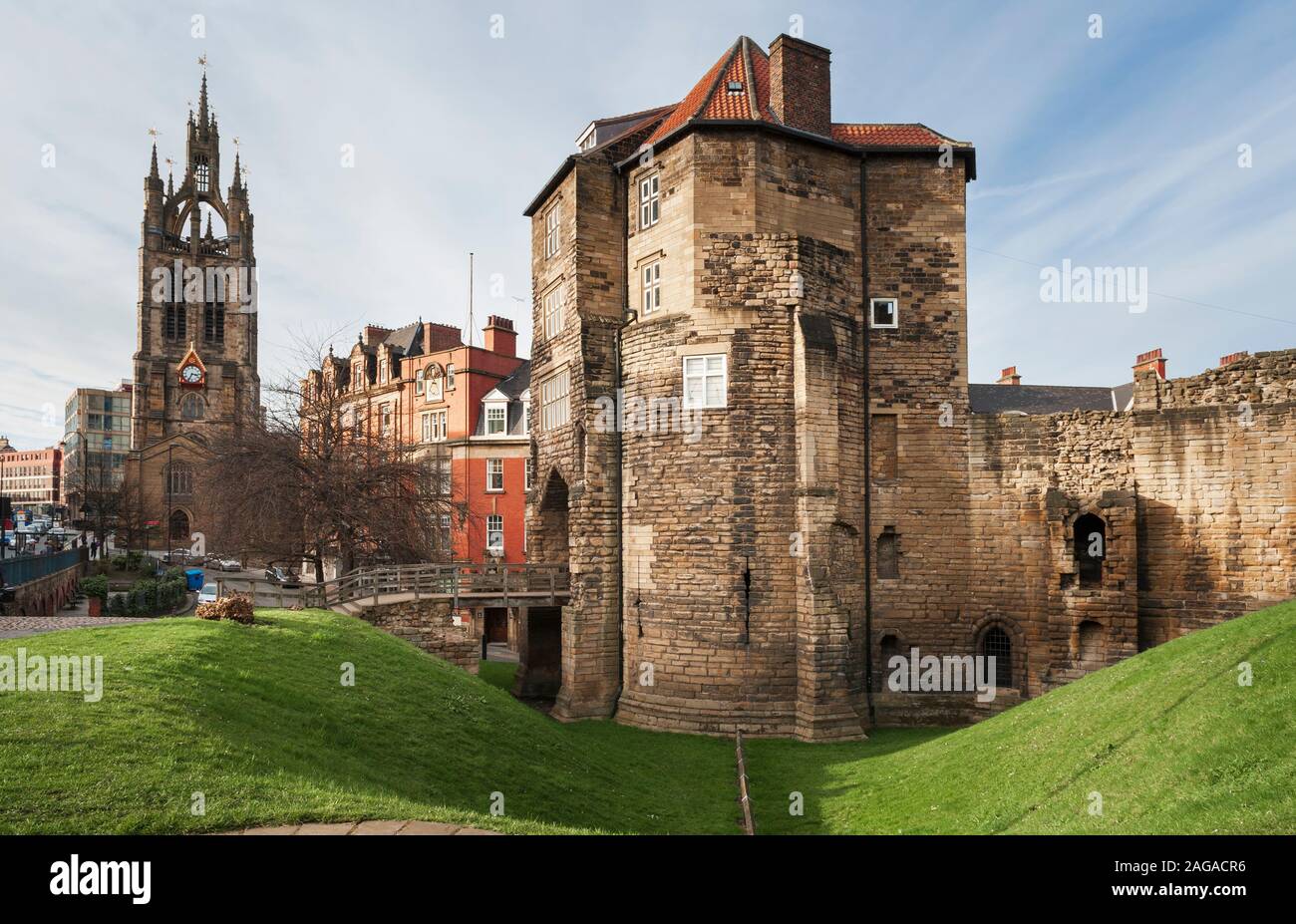 The Black Gate Newcastle upon Tyne Stock Photo - Alamy