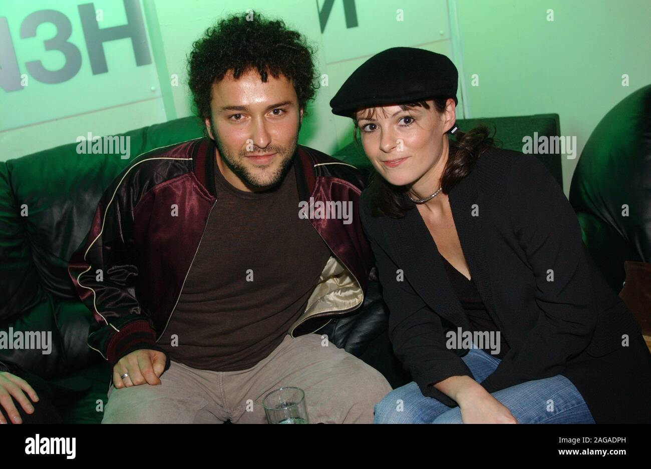 Actors Richard Mylon and Catrin Powell pictured at the Screen Gems ...