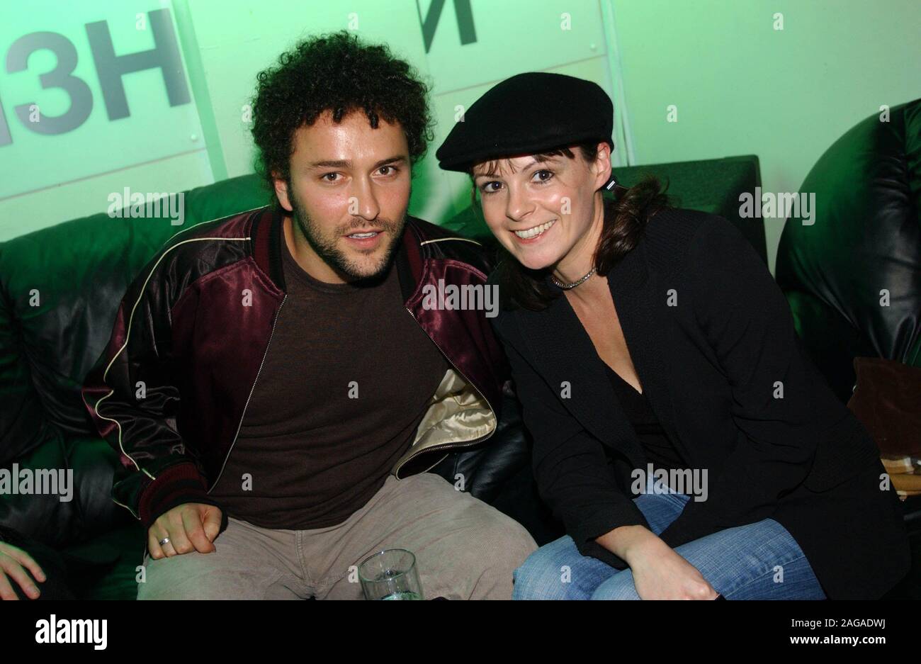 Actors Richard Mylon and Catrin Powell pictured at the Screen Gems ...