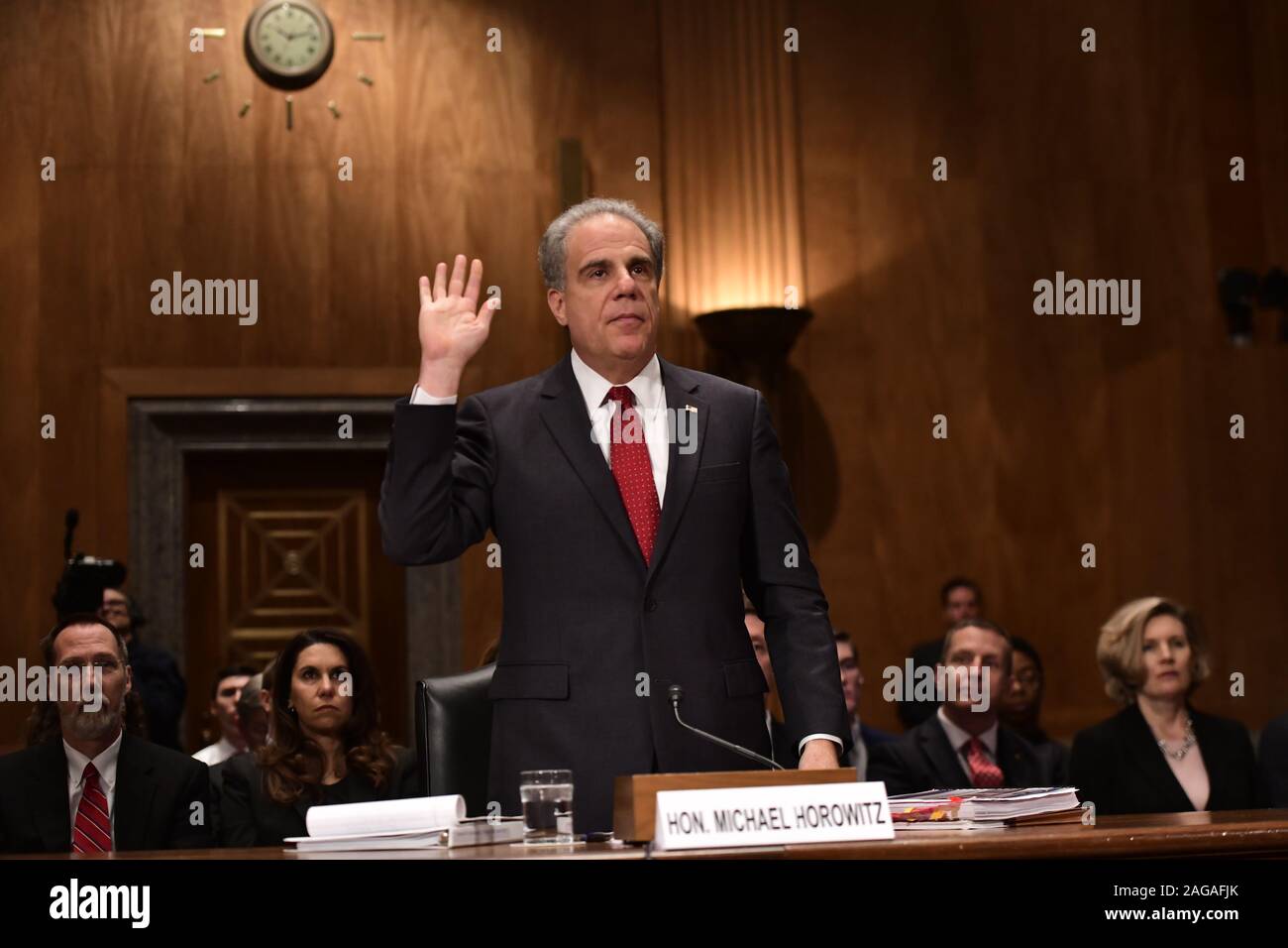 Washington, United States Of America. 18th Dec, 2019. Michael E ...