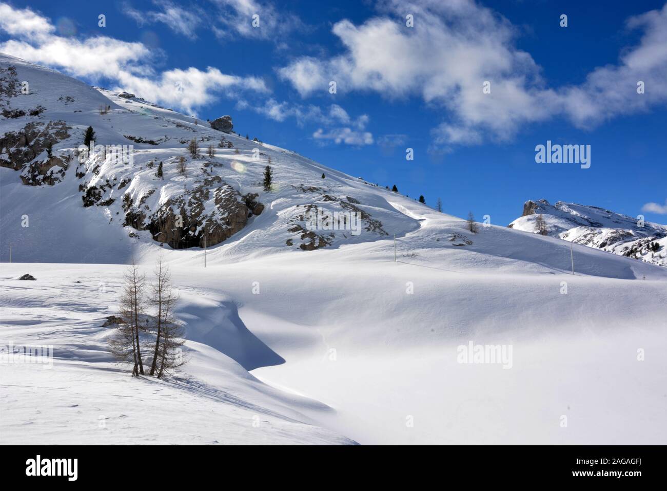 intense cold in the high mountains Stock Photo - Alamy