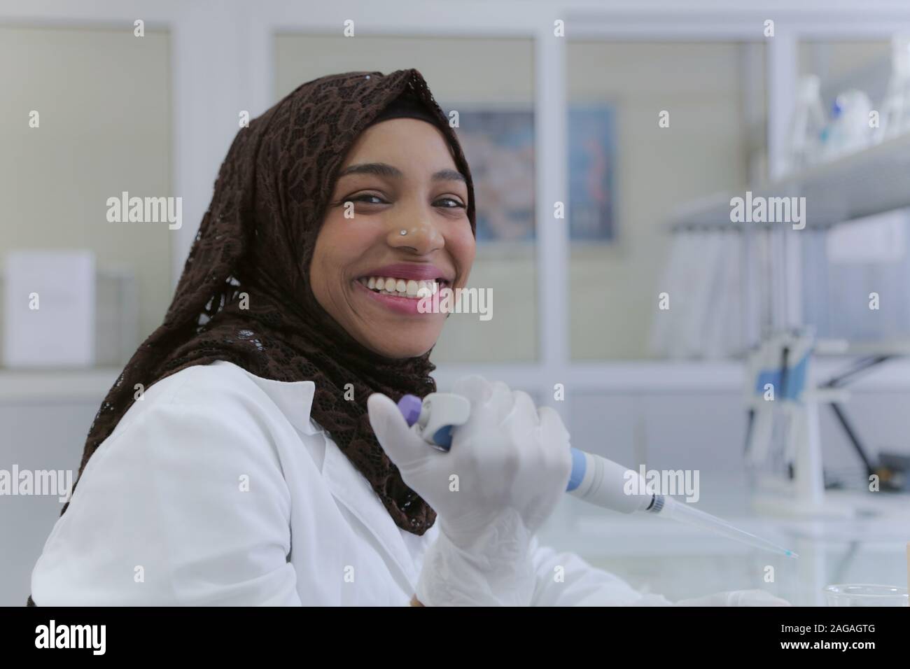 African american female researcher hi-res stock photography and images ...