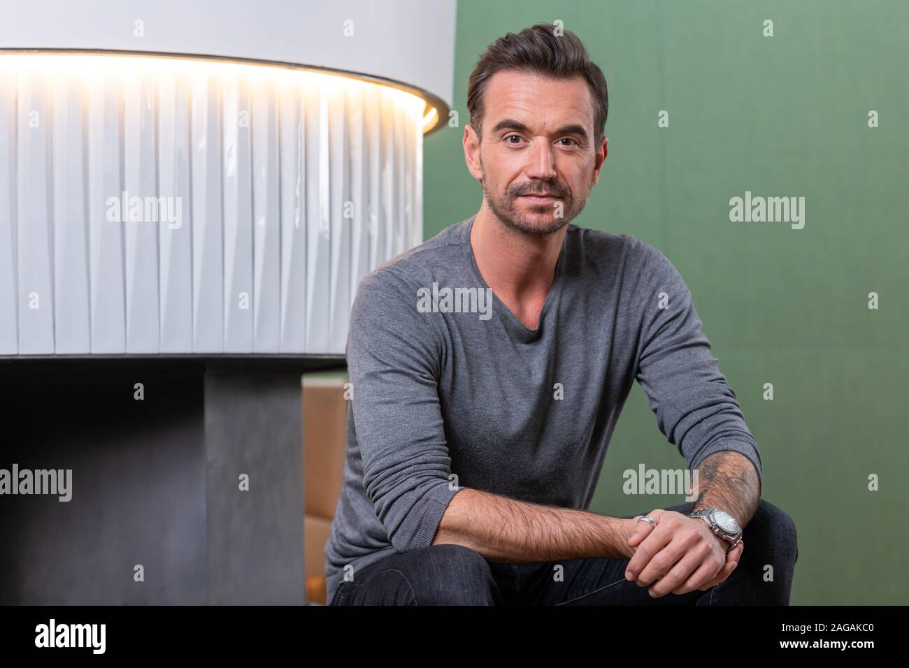 13 December 2019, Bavaria, Munich: Florian Silbereisen, presenter ...