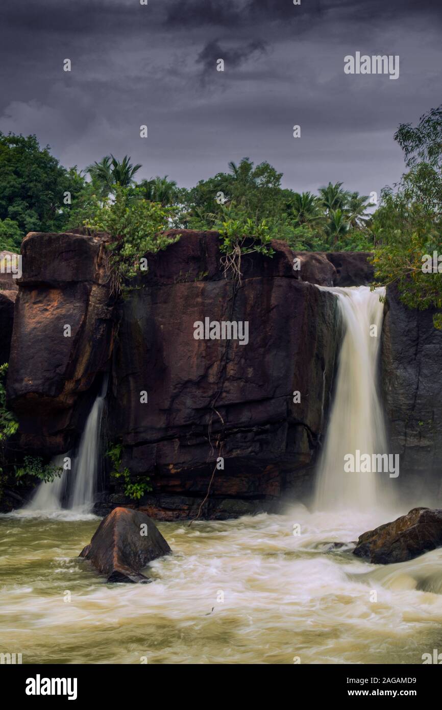 Waterfalls in the Western Ghats Stock Photo - Alamy