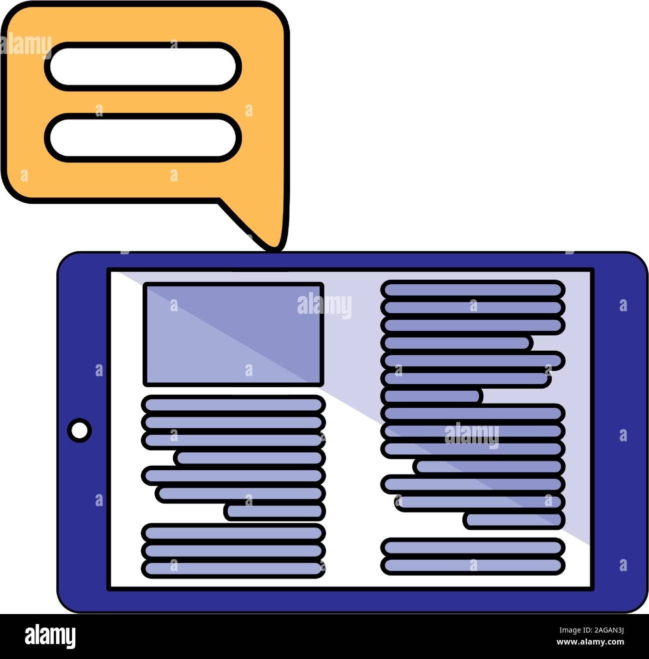 Smartphone and bubble design, Digital technology communication social ...