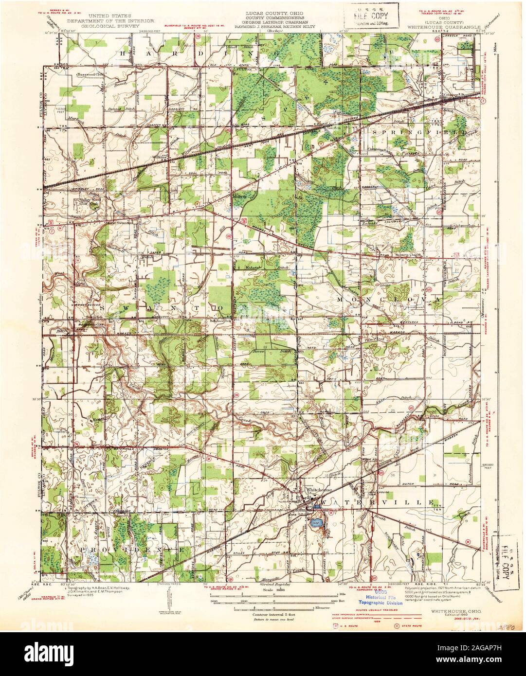 Whitehouse map hi-res stock photography and images - Alamy