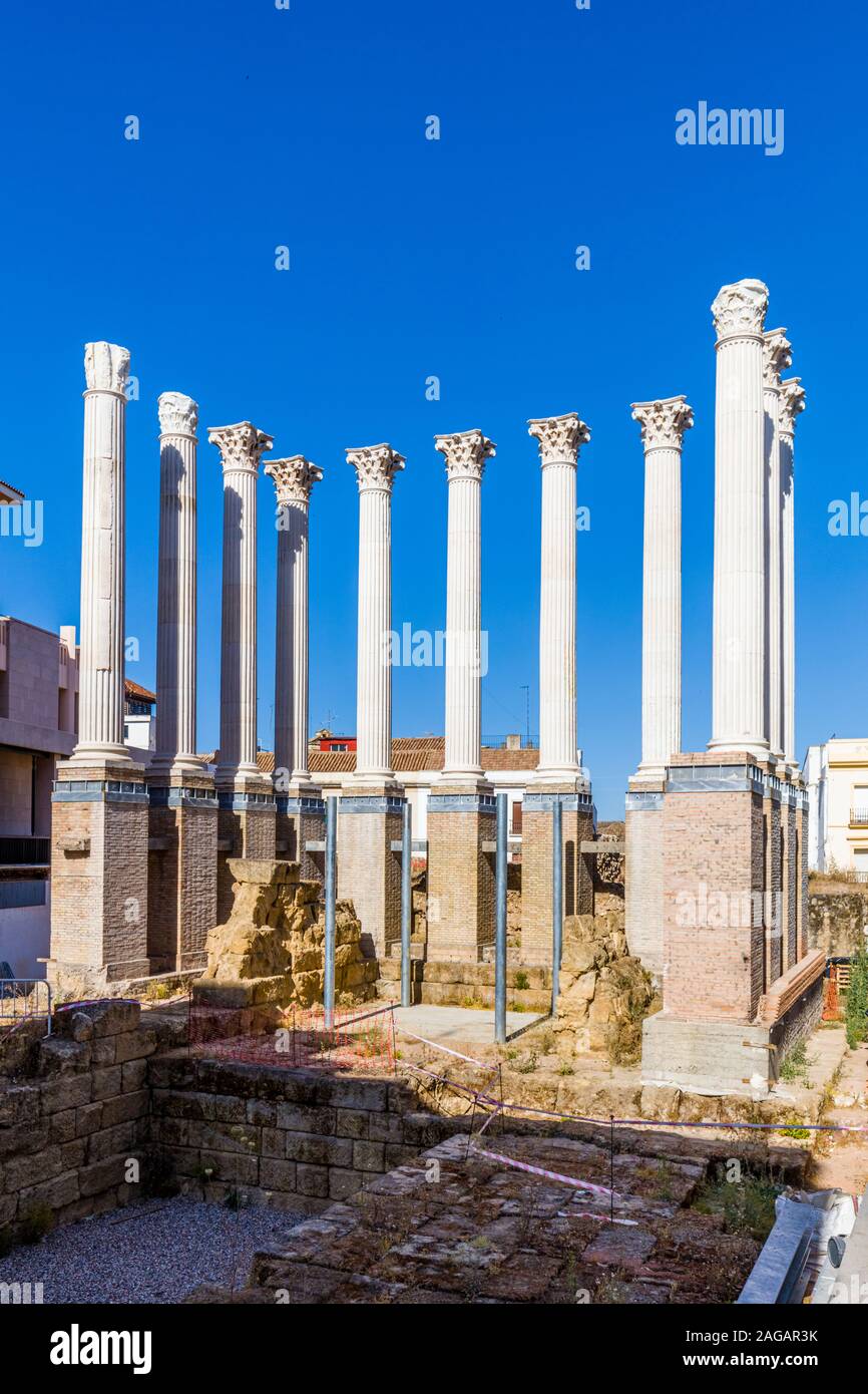 Roman temple cordoba andalusia hi-res stock photography and images - Alamy