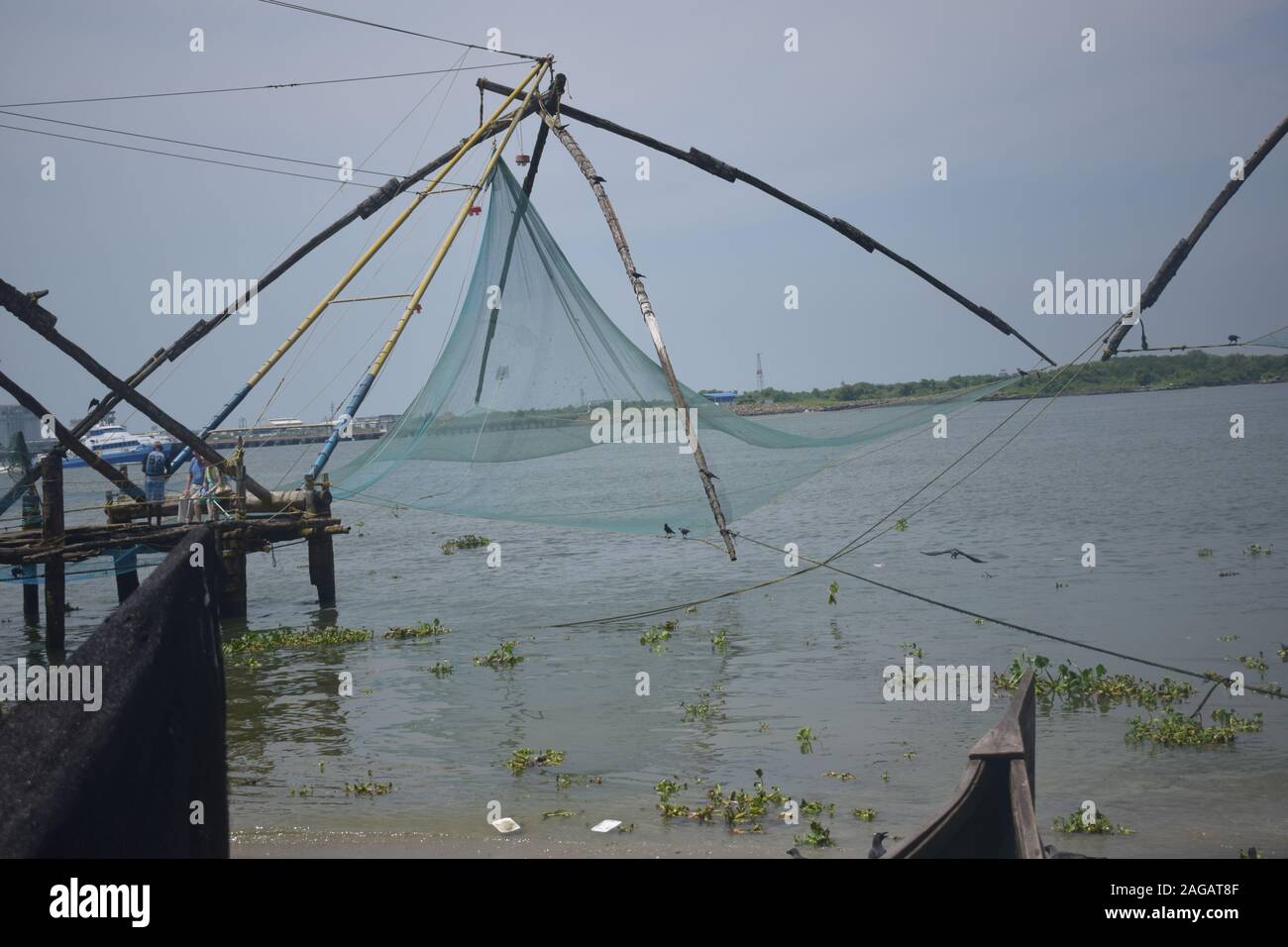 Chinese Fishing Net Stock Photo - Alamy