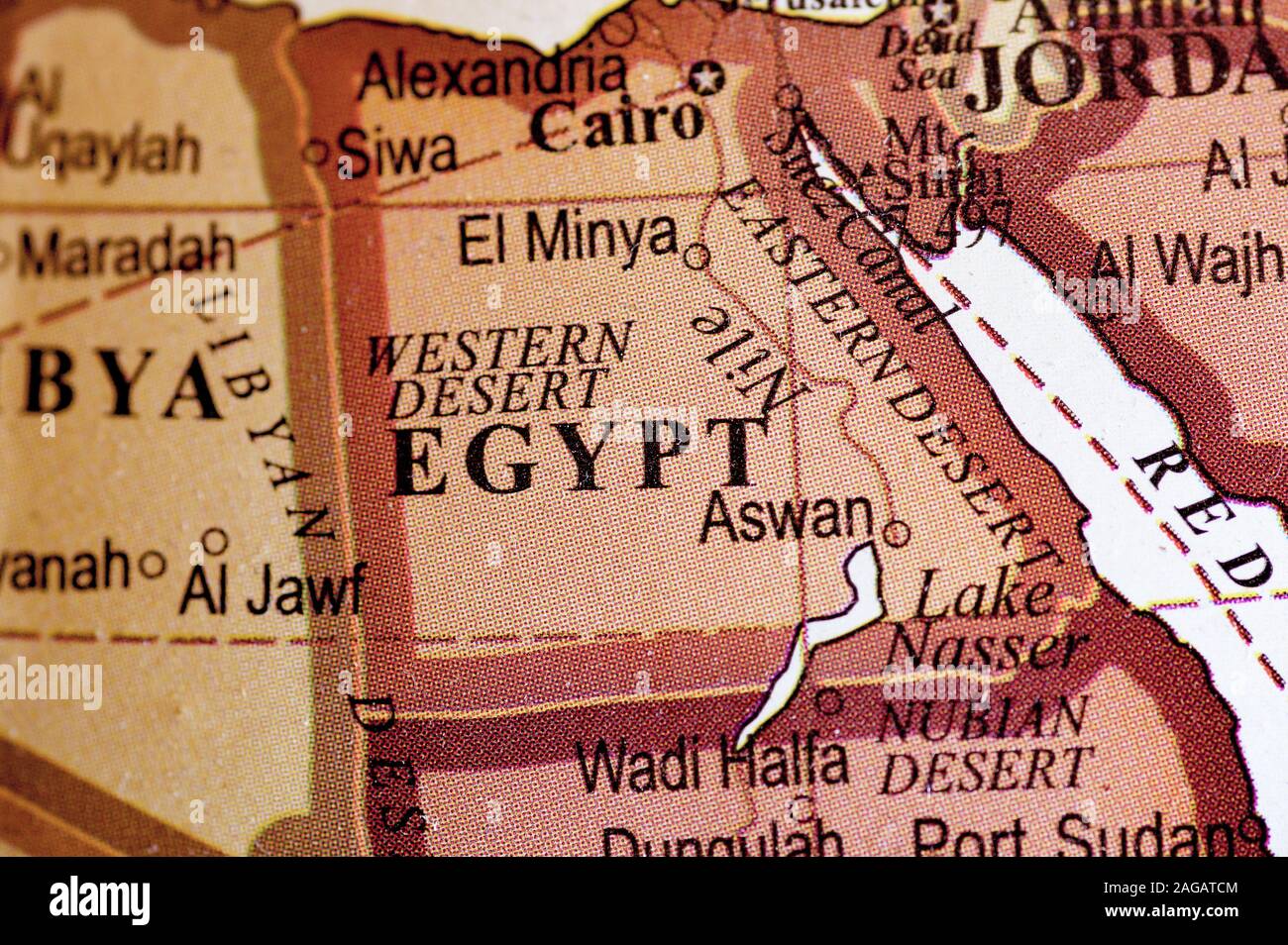 3d map illustration egypt map hi-res stock photography and images - Alamy
