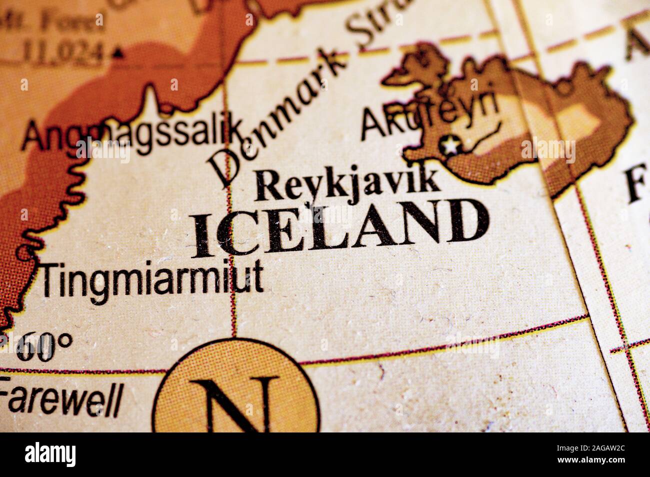 Map scotland iceland hi-res stock photography and images - Alamy