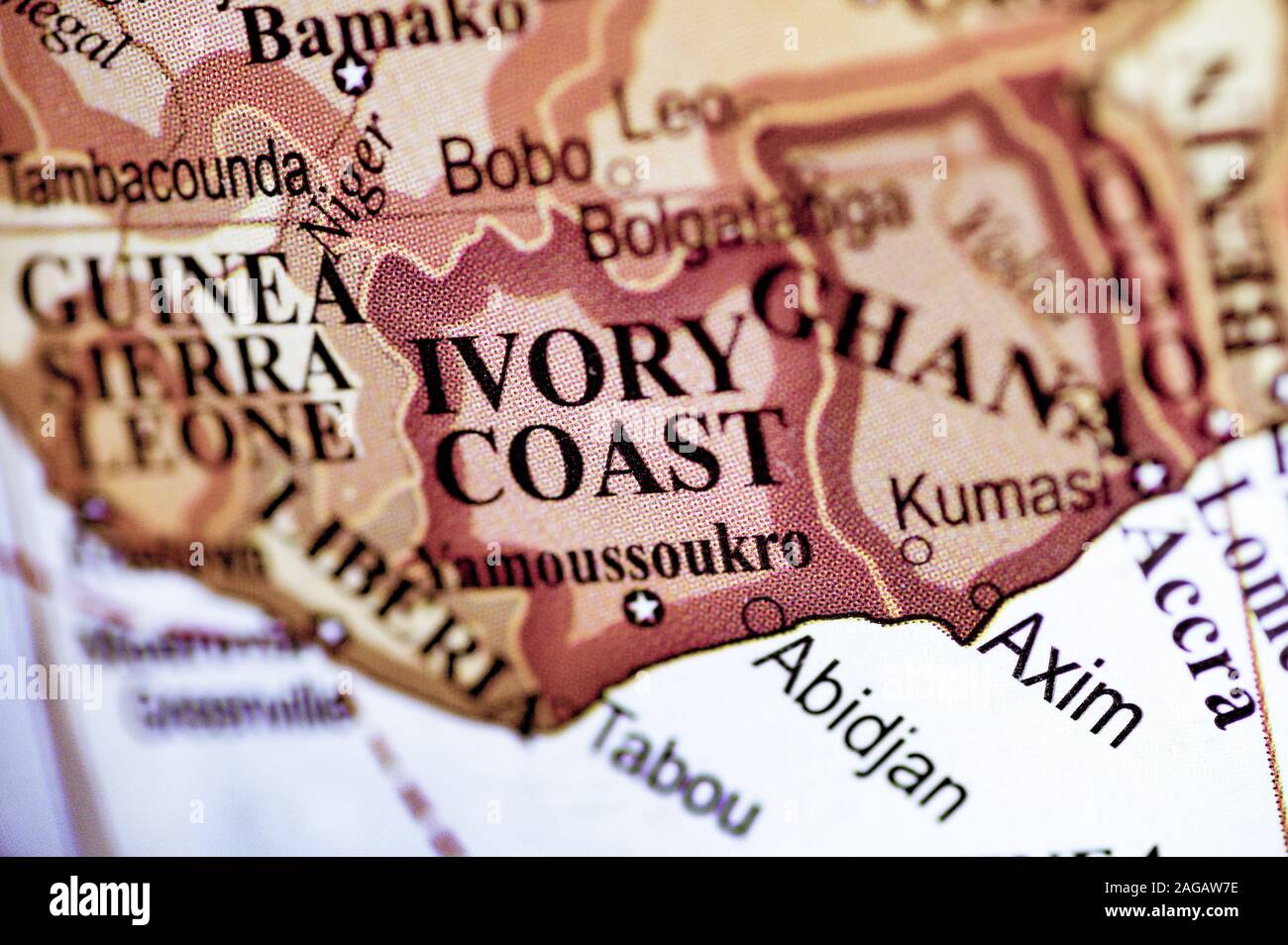 Ivory coast gabon angola hi-res stock photography and images - Alamy