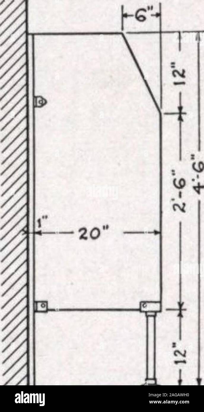 urinal stall dimensions