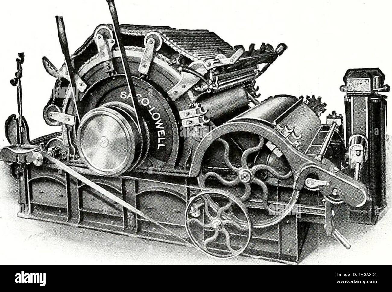 Cotton spinning mill lowell hi-res stock photography and images - Alamy