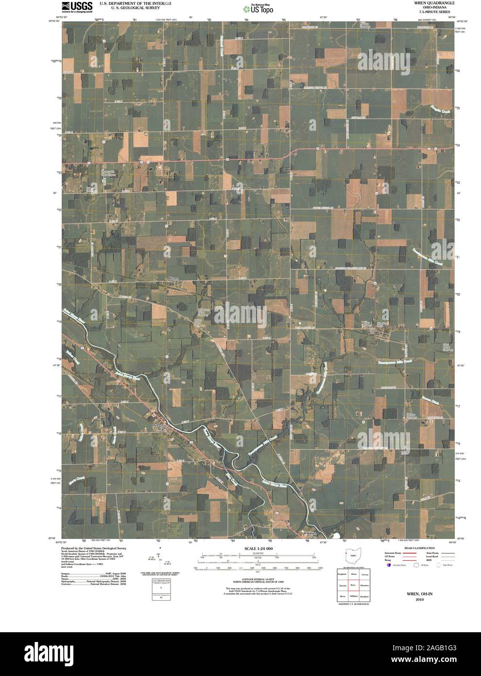 Map of wren hi-res stock photography and images - Alamy