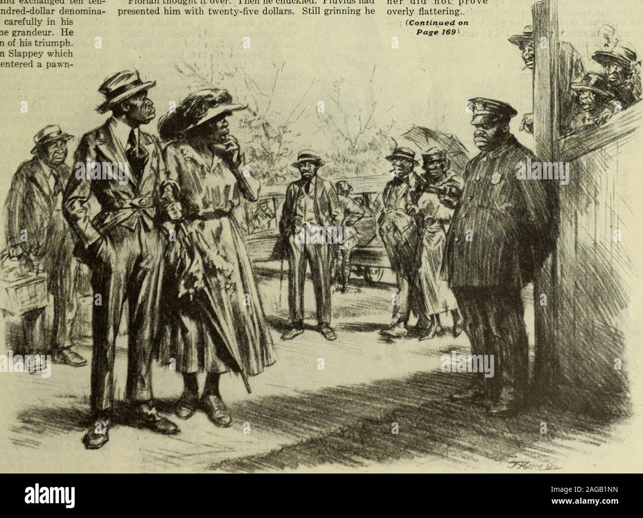 . The Saturday evening post. an plotted revenge,Pluvius Jackson ...