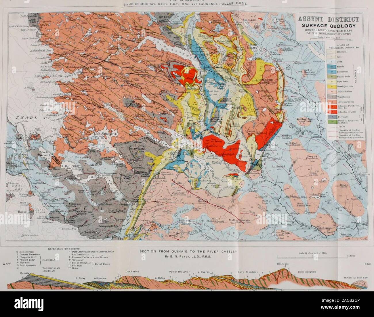 . Scottish geographical magazine. Bathymetrical Survey of the Fresh ...