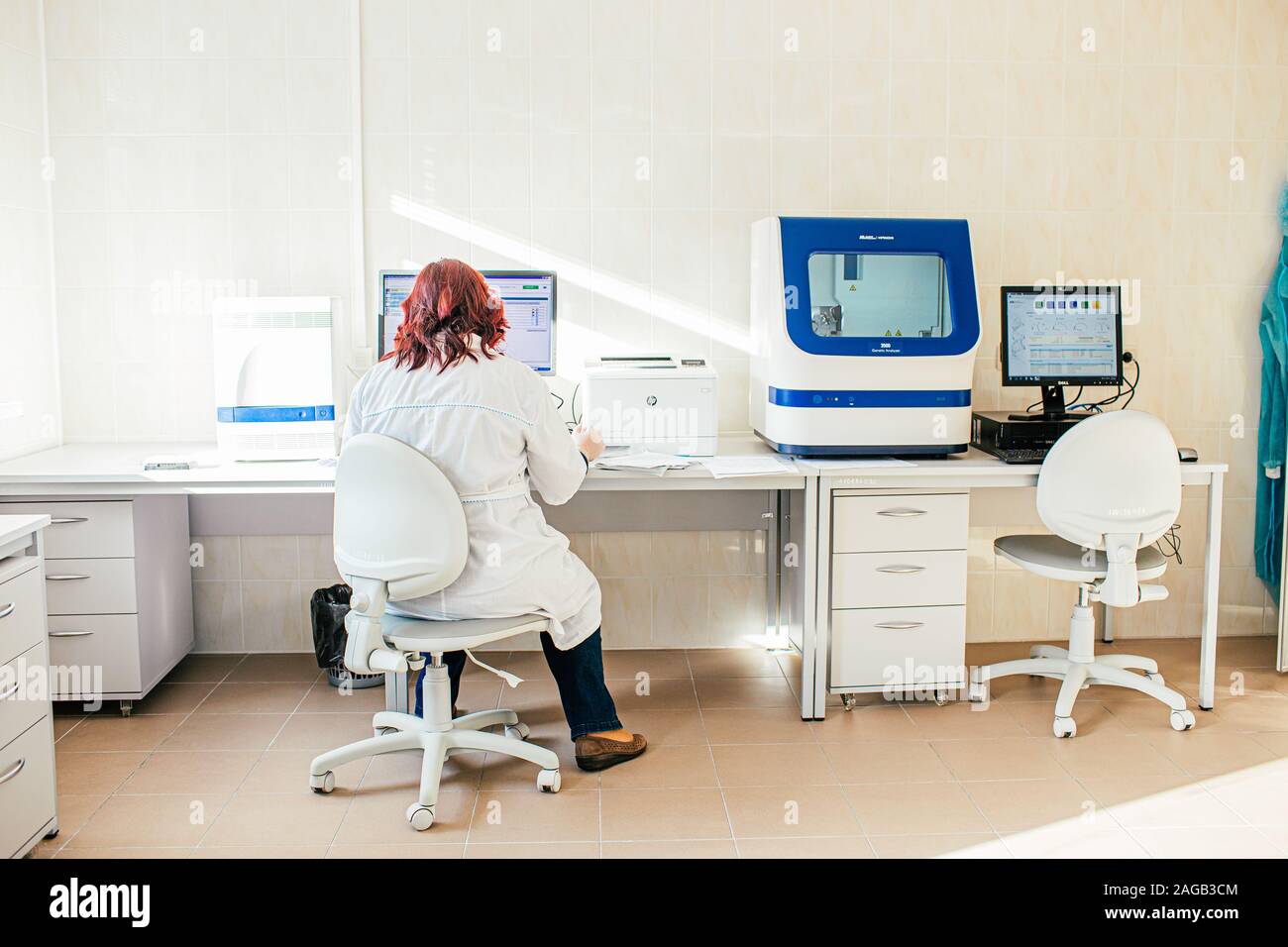 Biotech lab russia hi-res stock photography and images - Alamy
