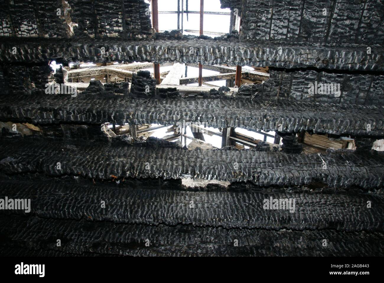 Destroyed by an uncontrolled fire hi-res stock photography and images ...